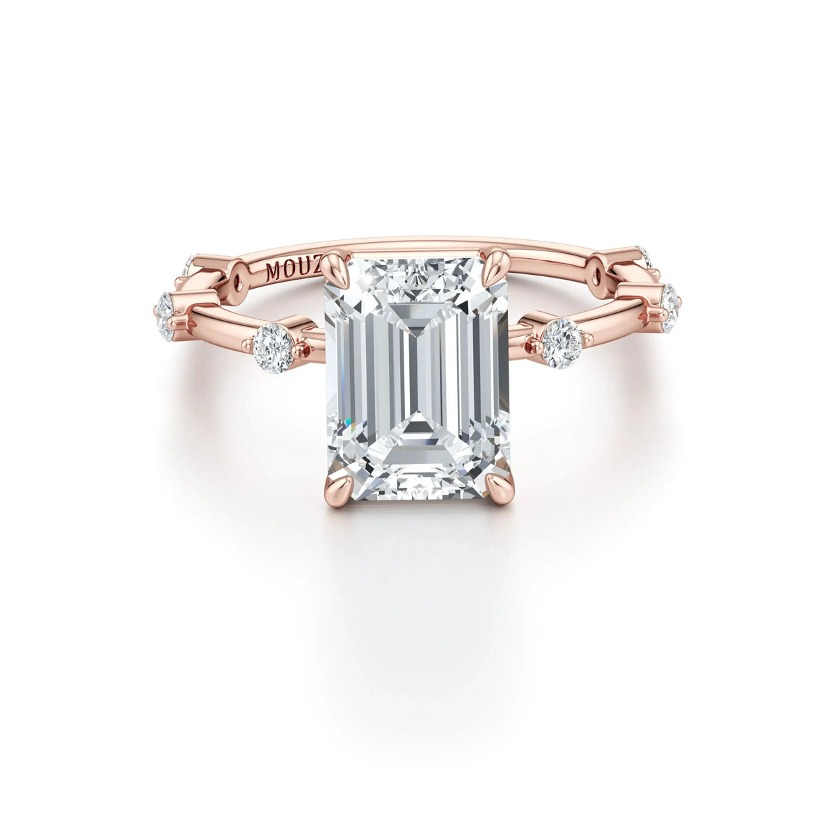 Mandy | Signature Diamond Band Engagement Ring Hatton Garden - Mouza