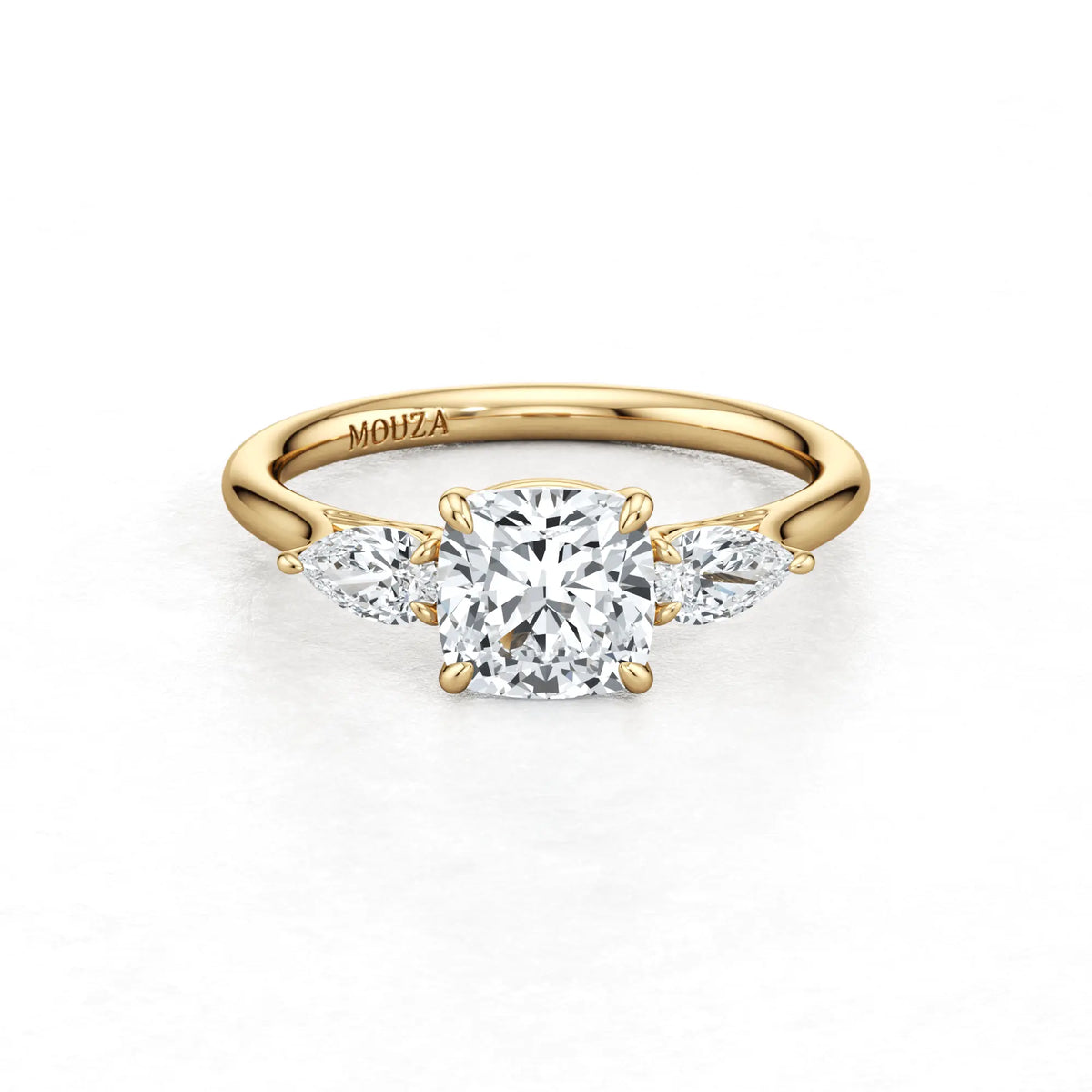 Kelly | Trilogy Diamond Engagement Ring Hatton Garden - Mouza