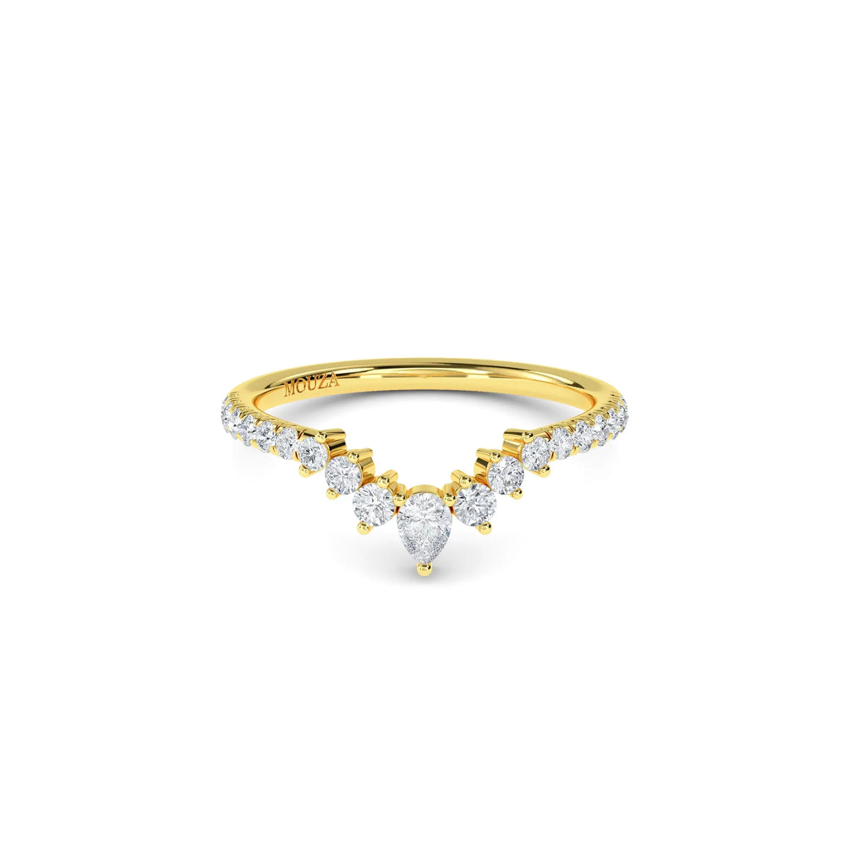 Emma Diamond Ring: Refined & Timeless | Mouza